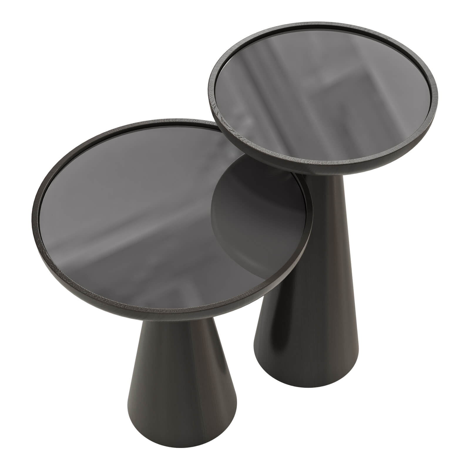 Gallotti and Radice Fante Glass Top Coffee Tables - 3D Model by sta_84