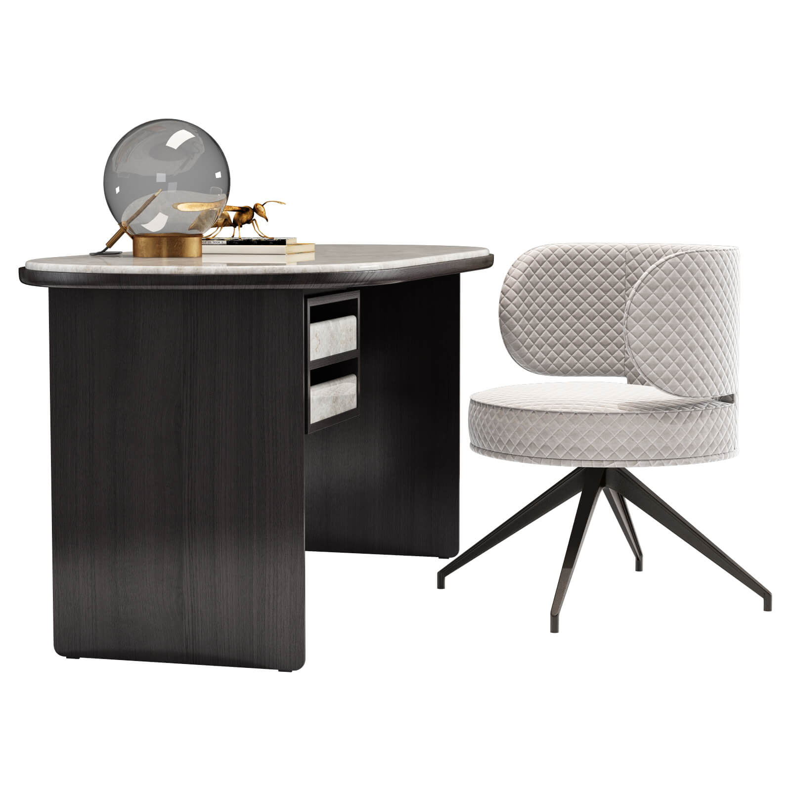 Gallotti and Radice Sensei Desk Set 1 160 - 3D Model by sta_84