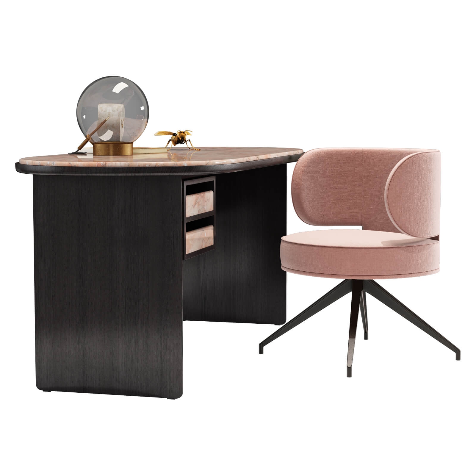 Gallotti and Radice Sensei Desk Set 2 180 - 3D Model by sta_84