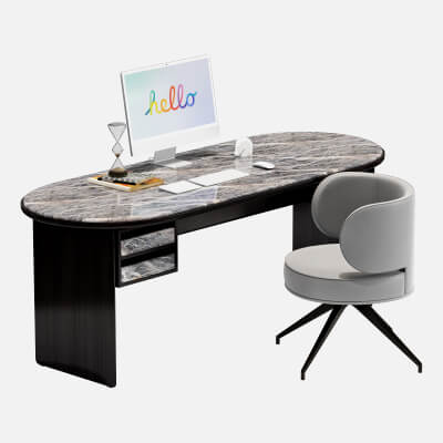 Gallotti and Radice Sensei Desk Set 3 200 - 3D Model by sta_84