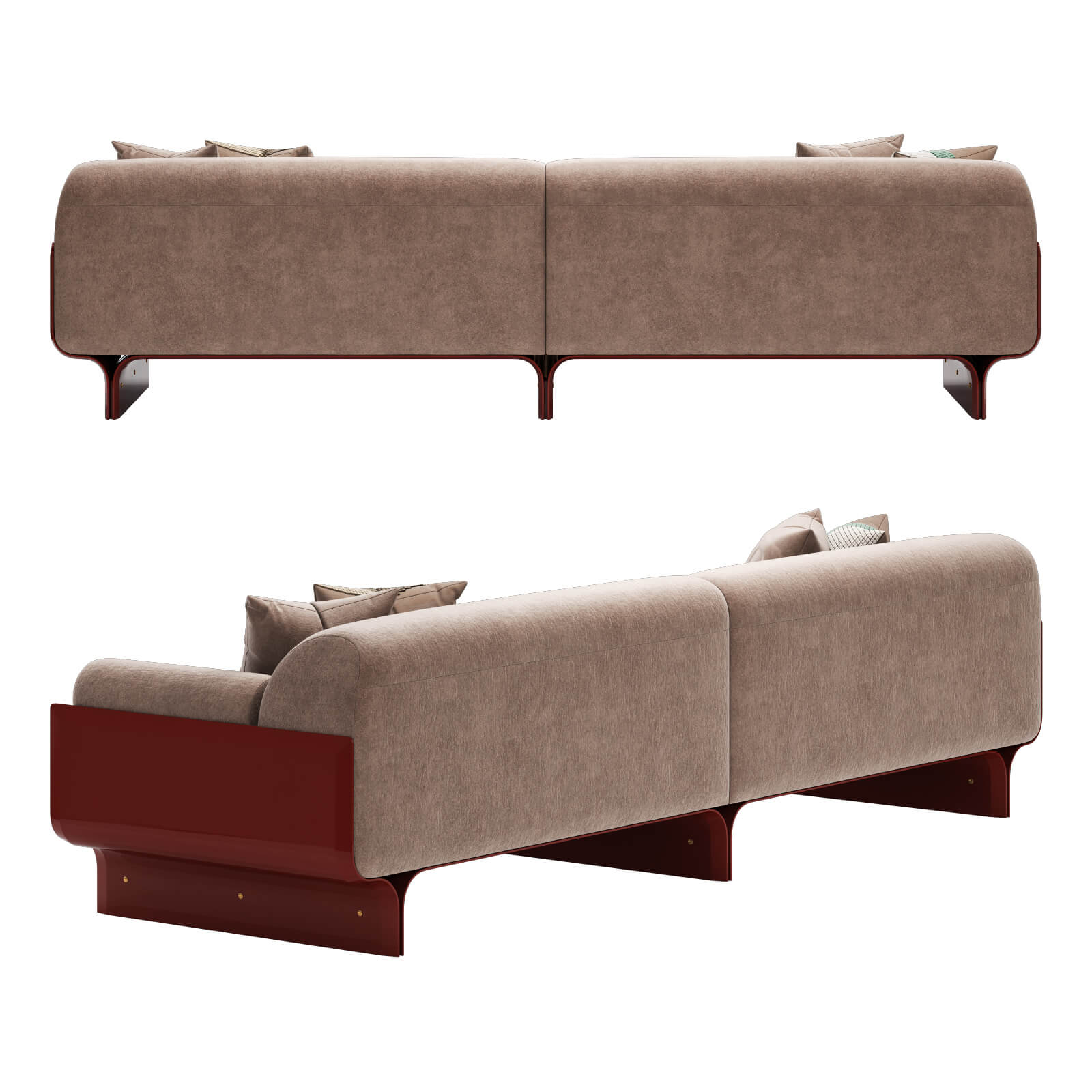 Gallotti and Radice Stami Sofa Large - 3D Model by sta_84