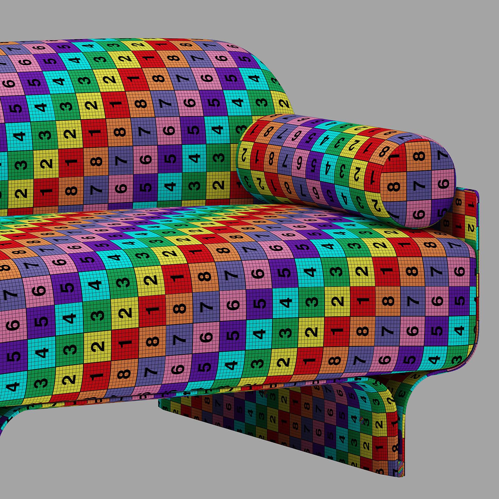 Gallotti and Radice Stami Sofa Plus Composition 1 - 3D Model by sta_84