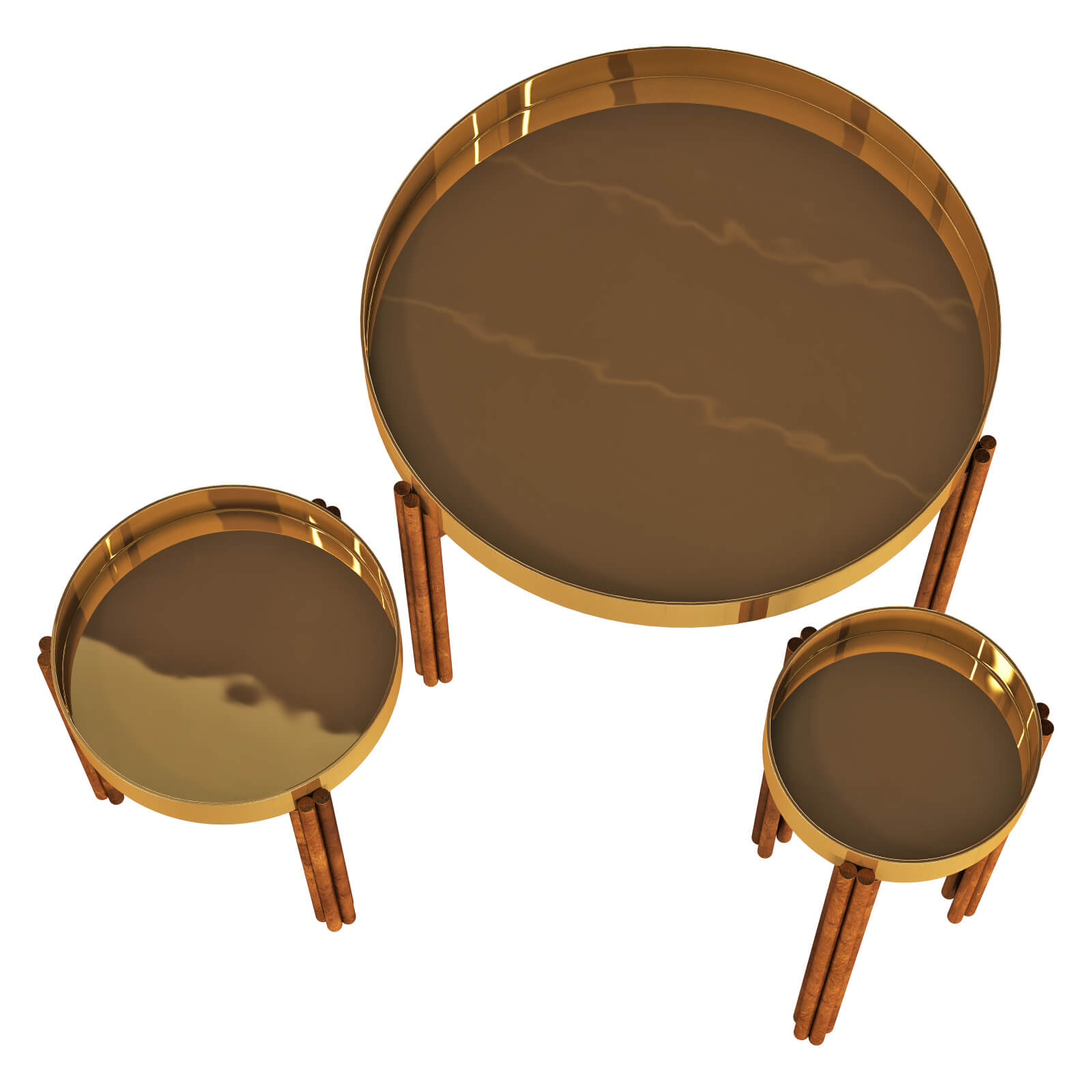 Gallotti and Radice Twelve Coffee Table Metal - 3D Model by sta_84