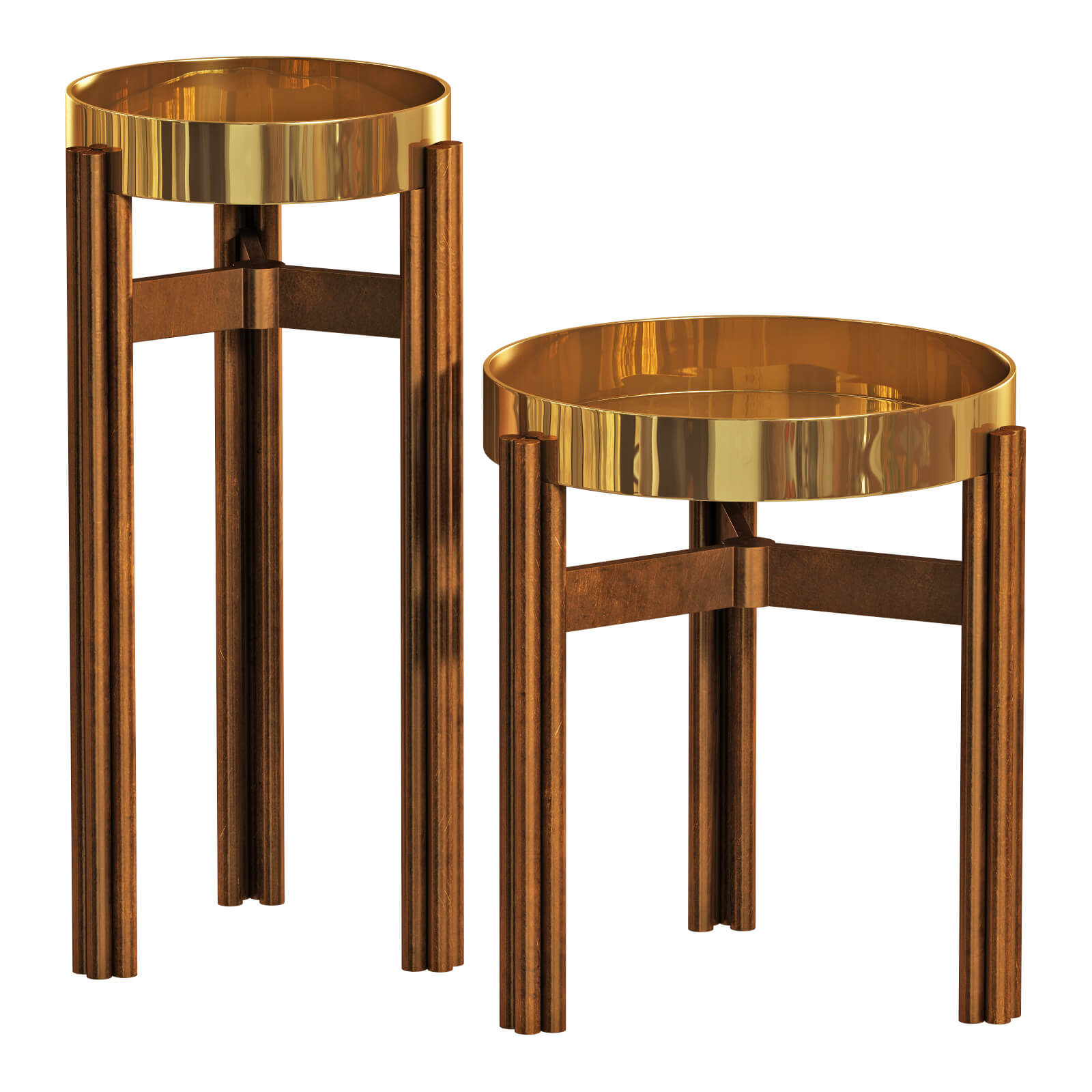 Gallotti and Radice Twelve Coffee Table Metal - 3D Model by sta_84