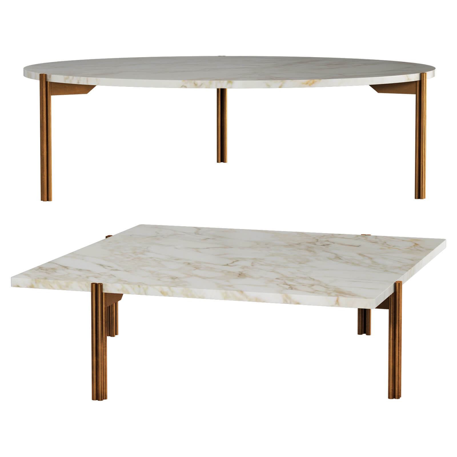 Gallotti and Radice Twelve Coffee Table XL XXL - 3D Model by sta_84