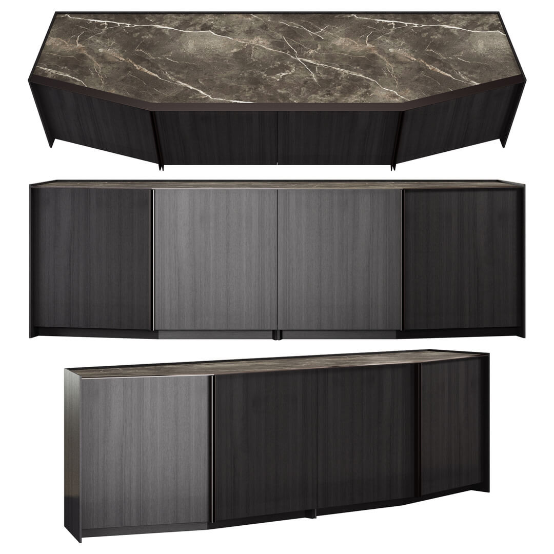 Gallotti & Radice Athus Console - 3D Model by sta_84