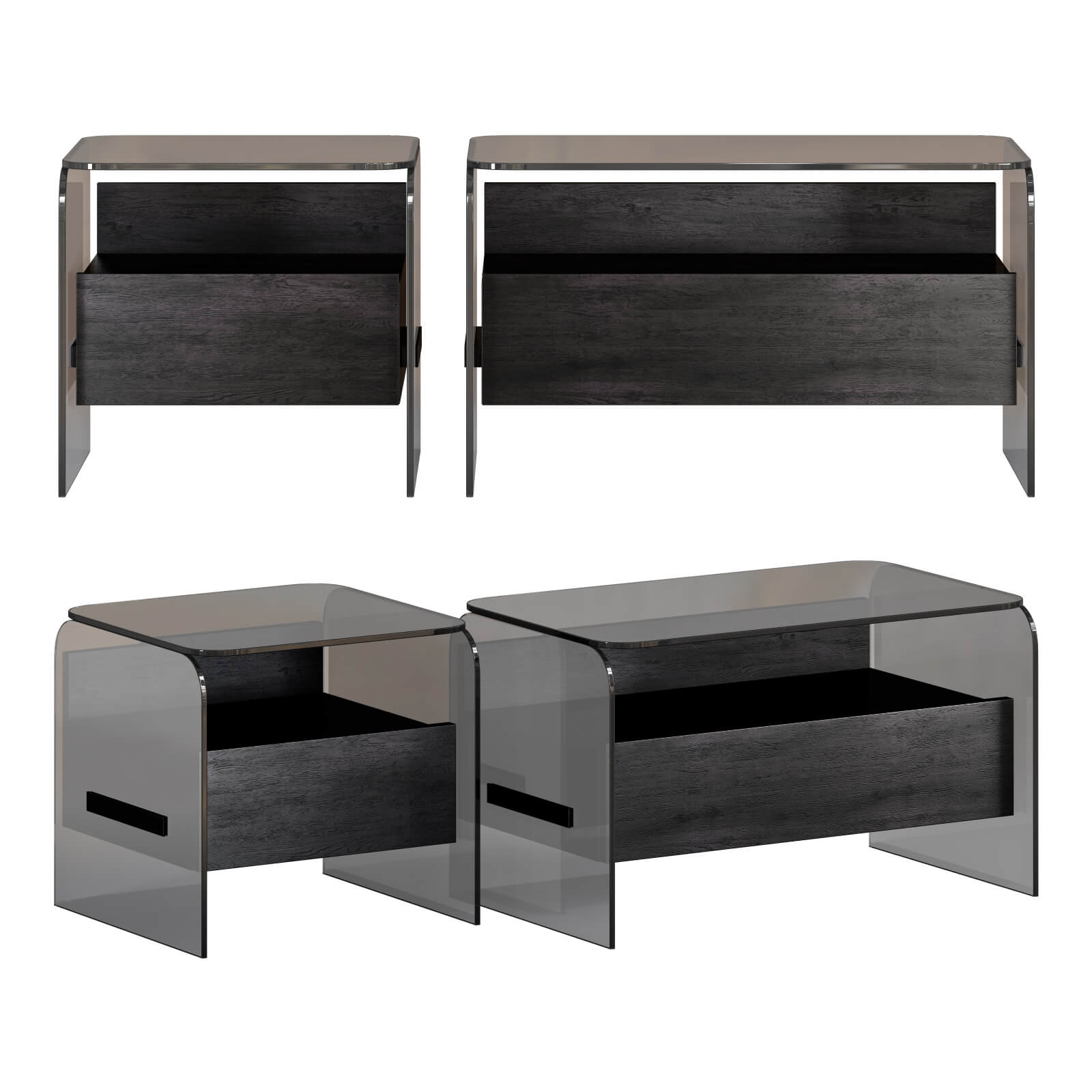 Gallotti & Radice Holly Comodino - 3D Model by sta_84