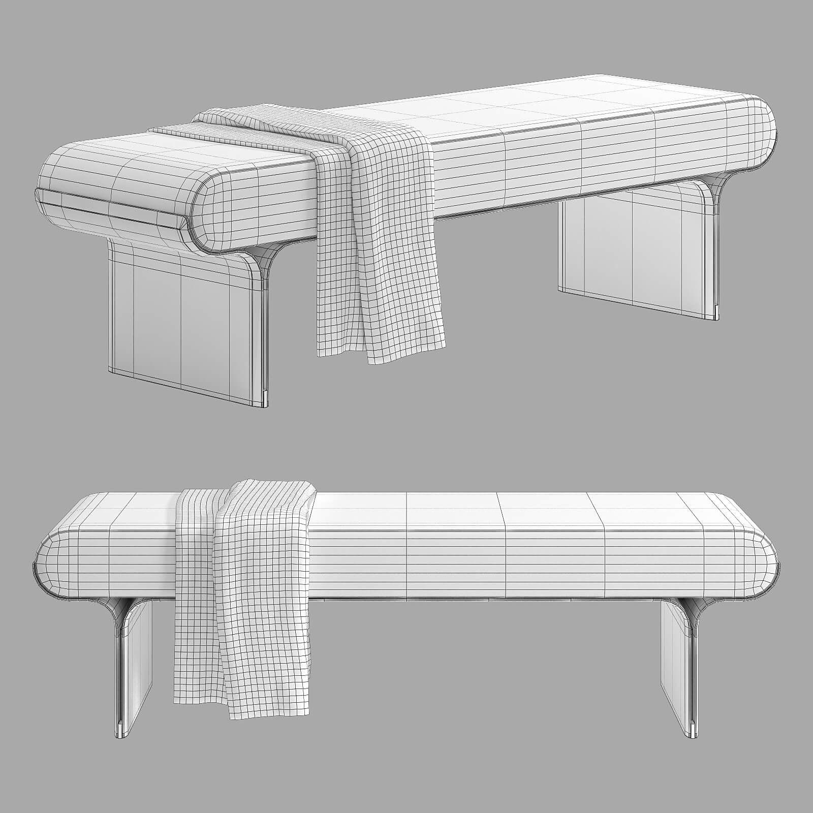 Gallotti & Radice Stami-Bench 3D Model by sta_84