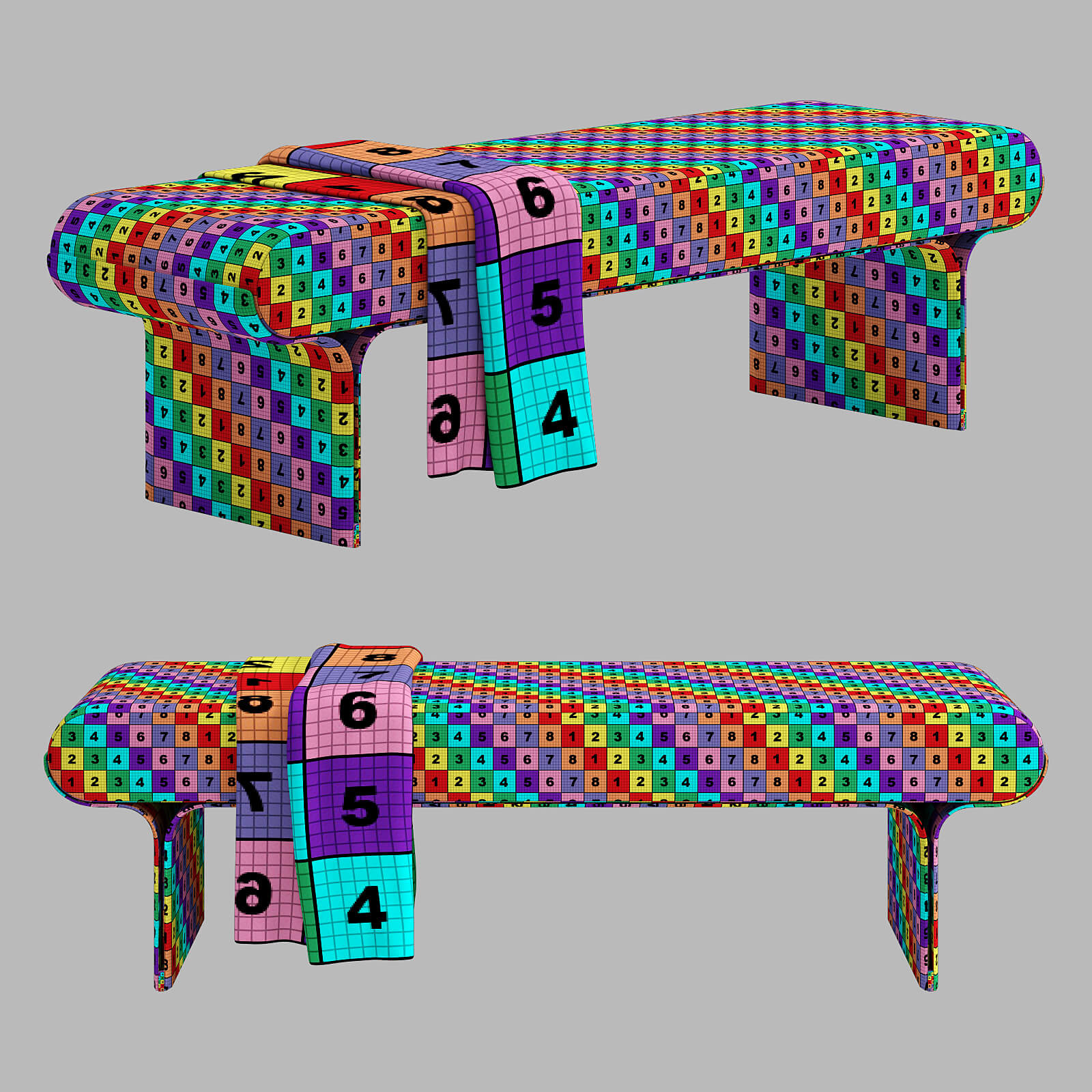 Gallotti & Radice Stami-Bench 3D Model by sta_84