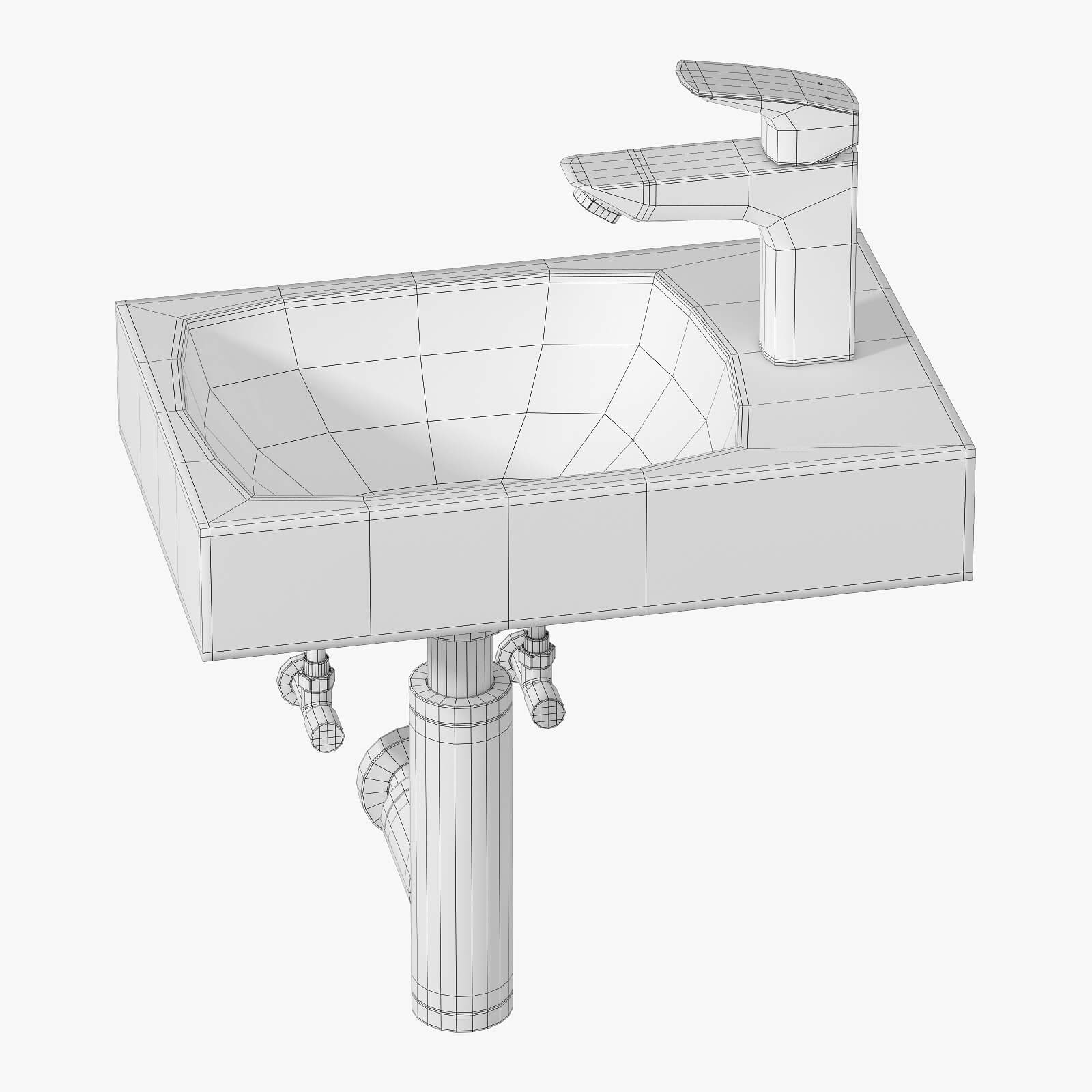 Geberit Acanto Basin - 3D Model by sta_84