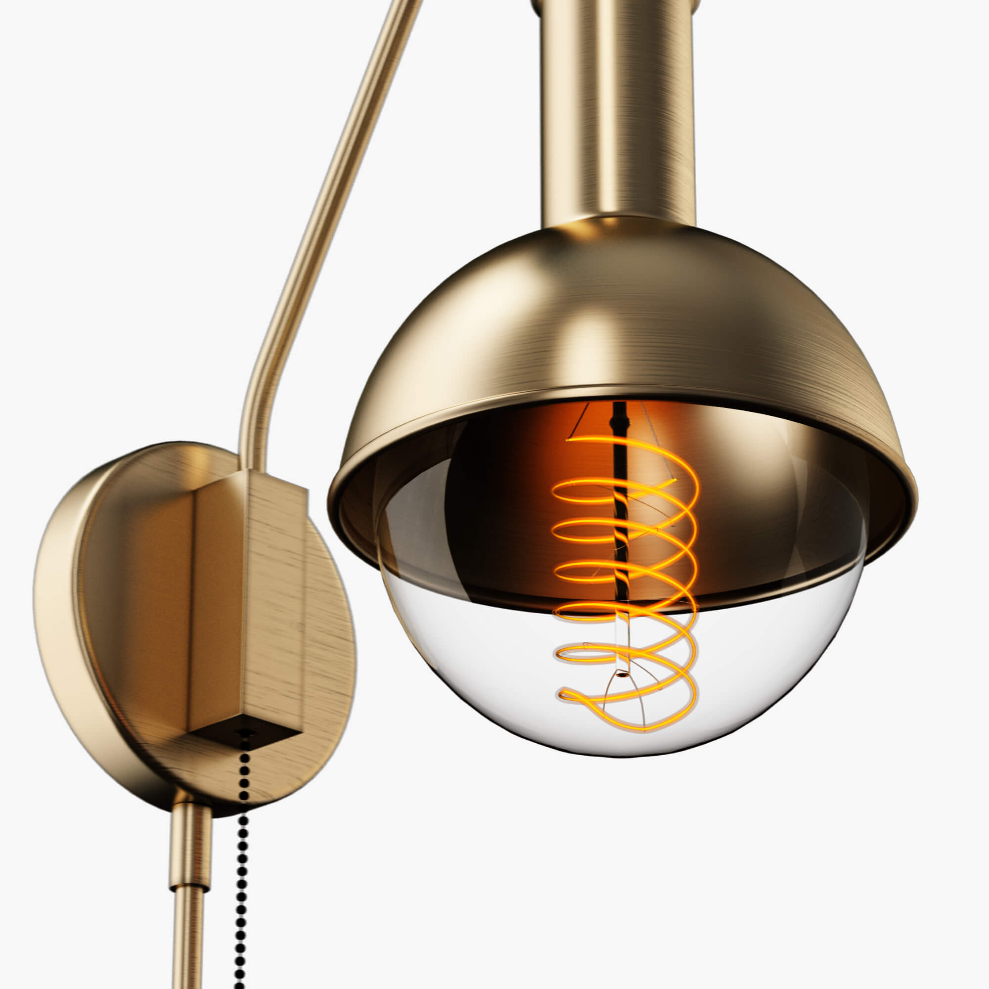 George Oliver Jaxon 1-Light Wall Sconce 3D Model by sta_84