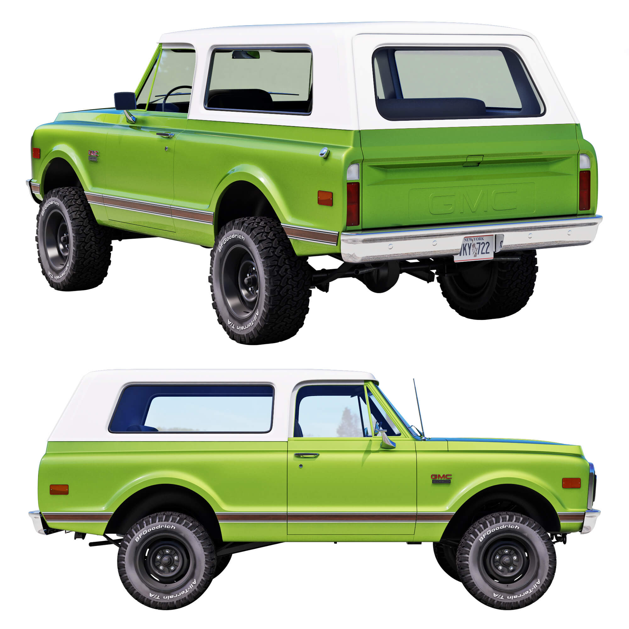 GMC Jimmy 1969 - 3D Model by sta_84