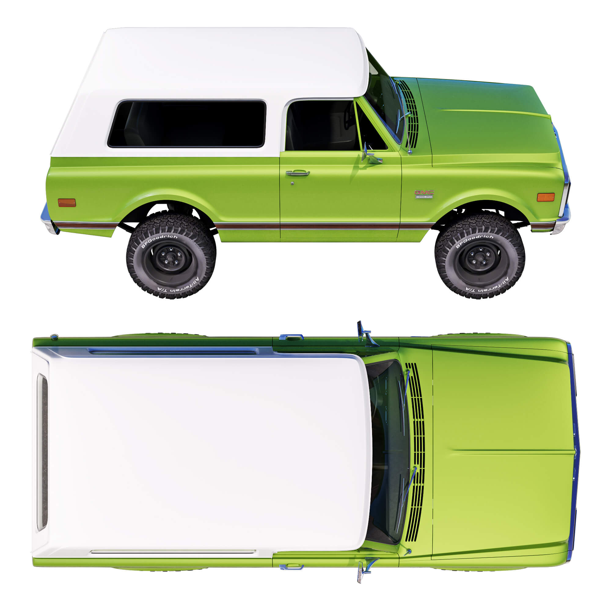 GMC Jimmy 1969 - 3D Model by sta_84