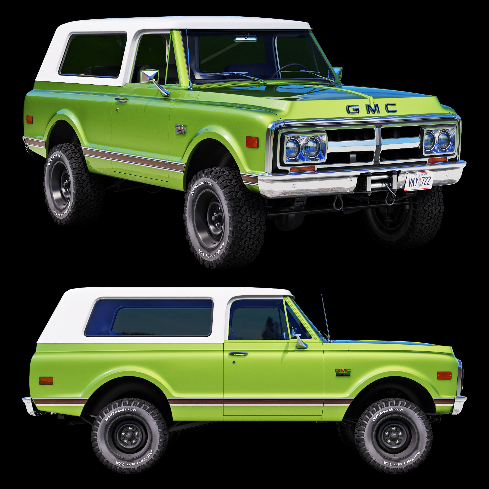 GMC Jimmy 1969 - 3D Model by sta_84