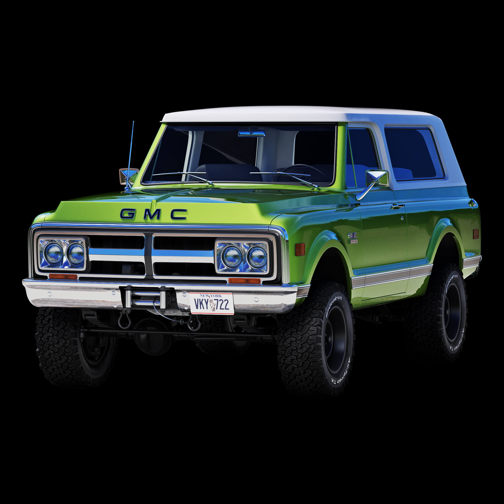 GMC Jimmy 1969 - 3D Model by sta_84