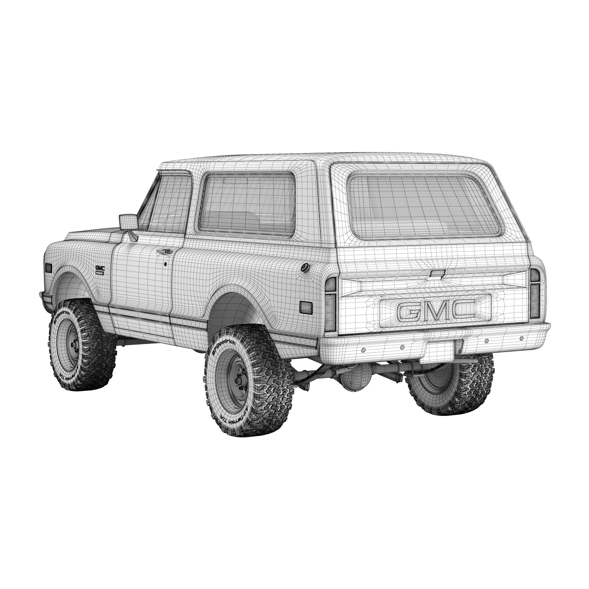 GMC Jimmy 1969 - 3D Model by sta_84