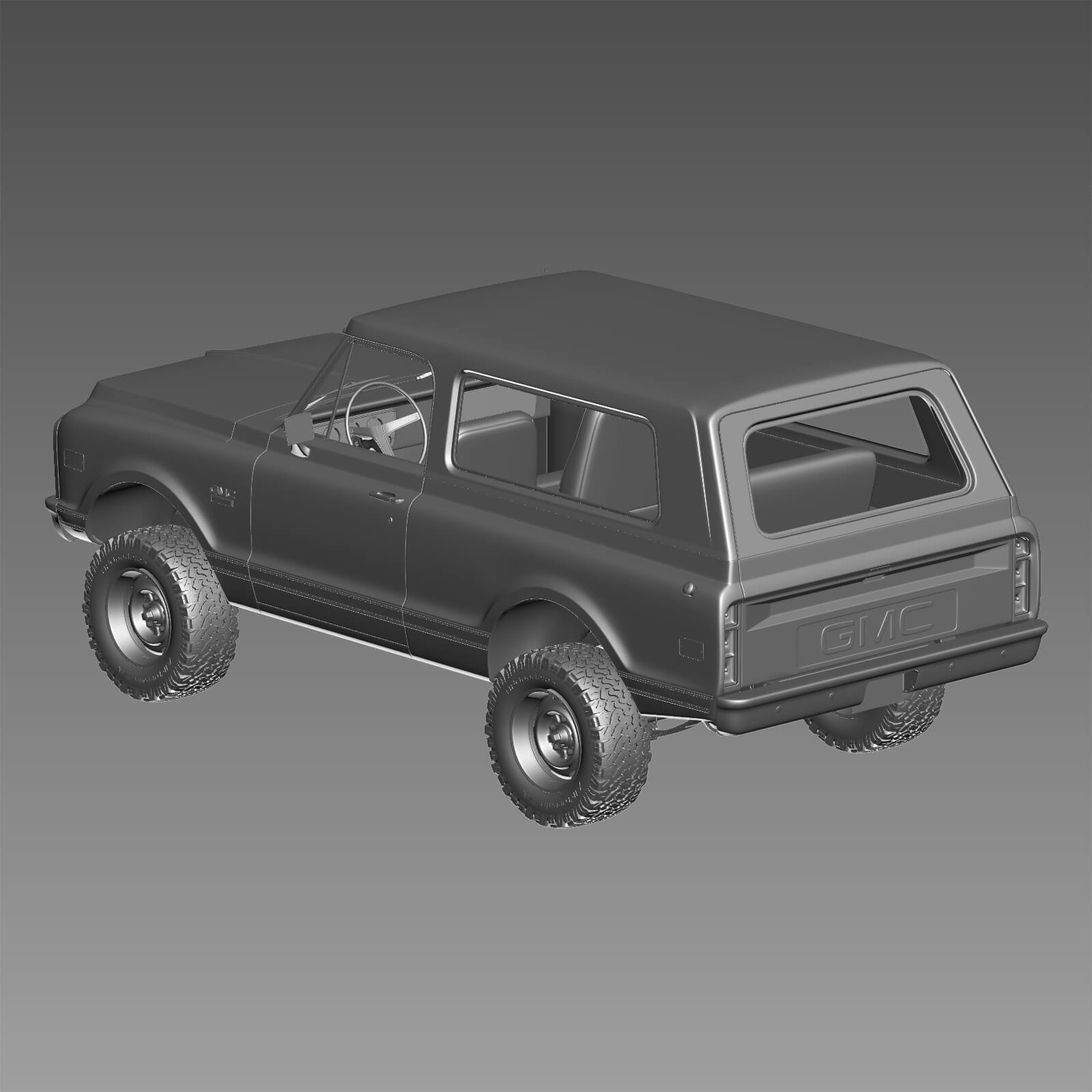 GMC Jimmy 1969 - 3D Model by sta_84
