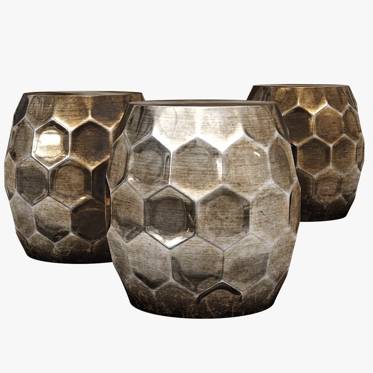 Greyson Livings Sirsi Nickel Table - 3D Model by sta_84