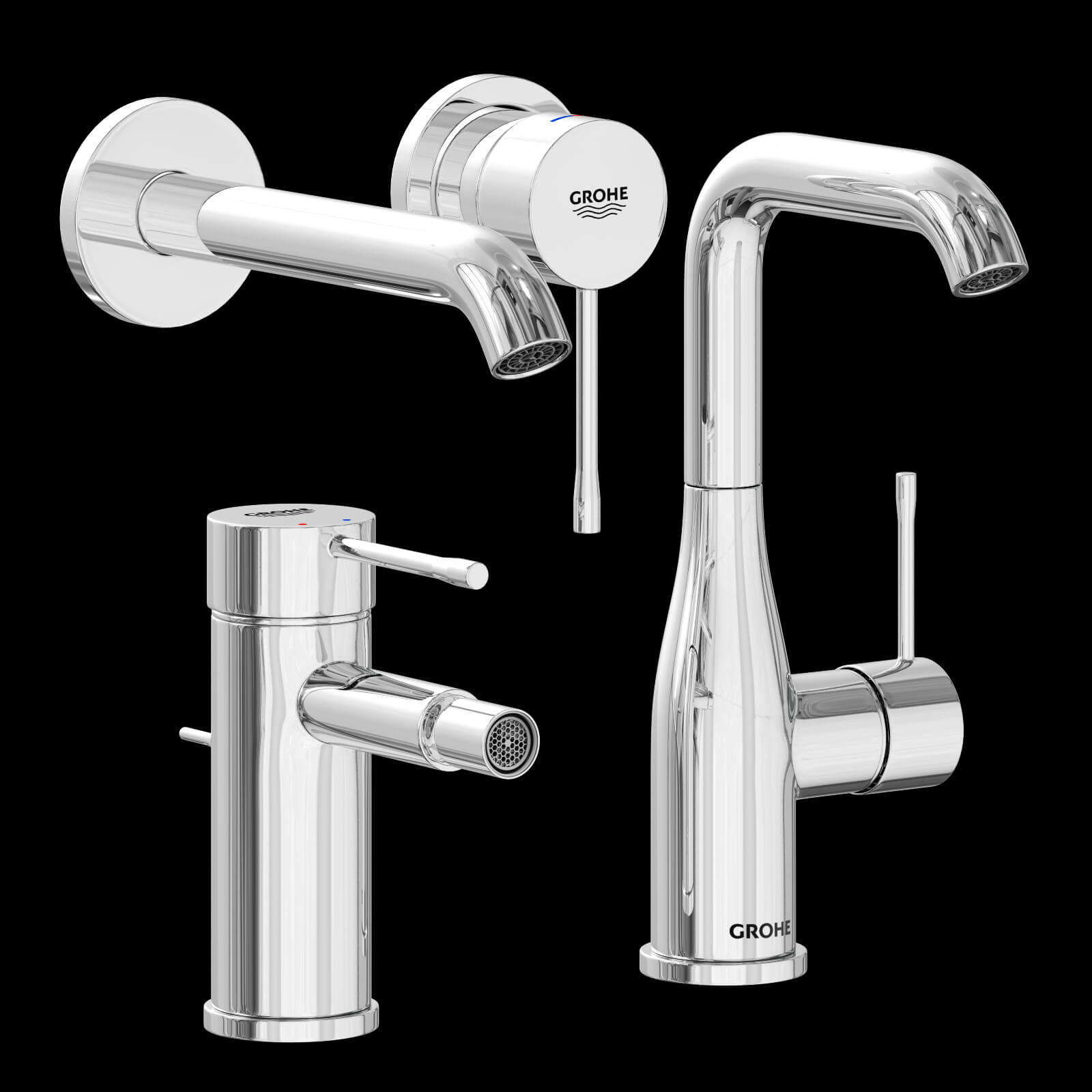 Grohe Essence Set 001 - 3D Model by sta_84