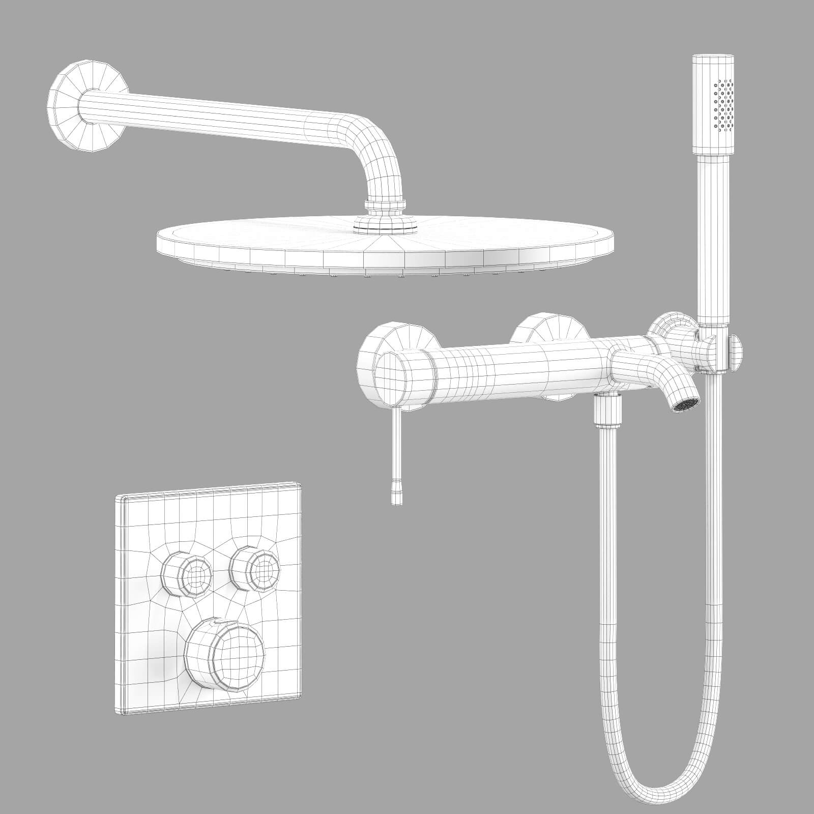 Grohe Essence Set 001 - 3D Model by sta_84