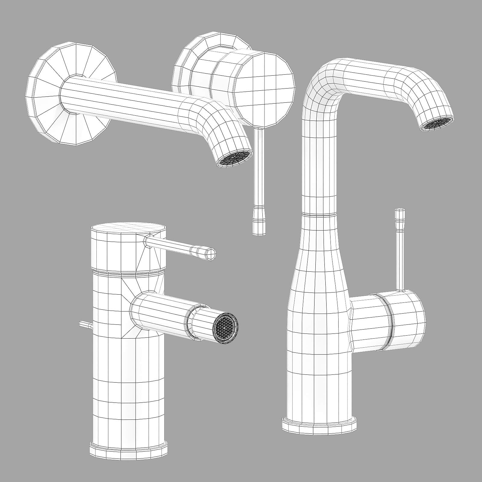 Grohe Essence Set 001 - 3D Model by sta_84