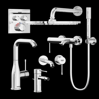 Grohe Essence Set 001 - 3D Model by sta_84