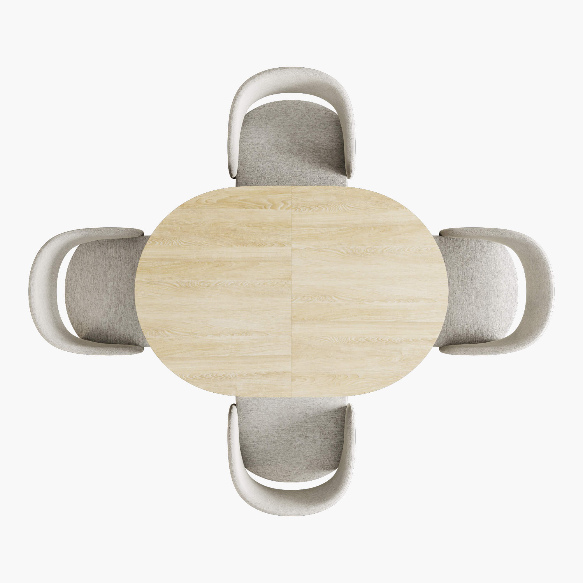 Halmar Dining Set 2 Colorado Table K-164 Cair 3D Model by sta_84