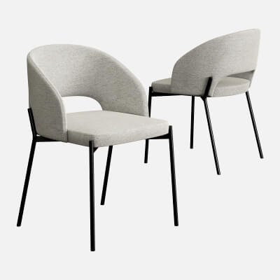 Halmar K 455 Chair - 3D Model by sta_84