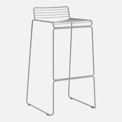 HAY Hee Bar Stool High - 3D Model by sta_84