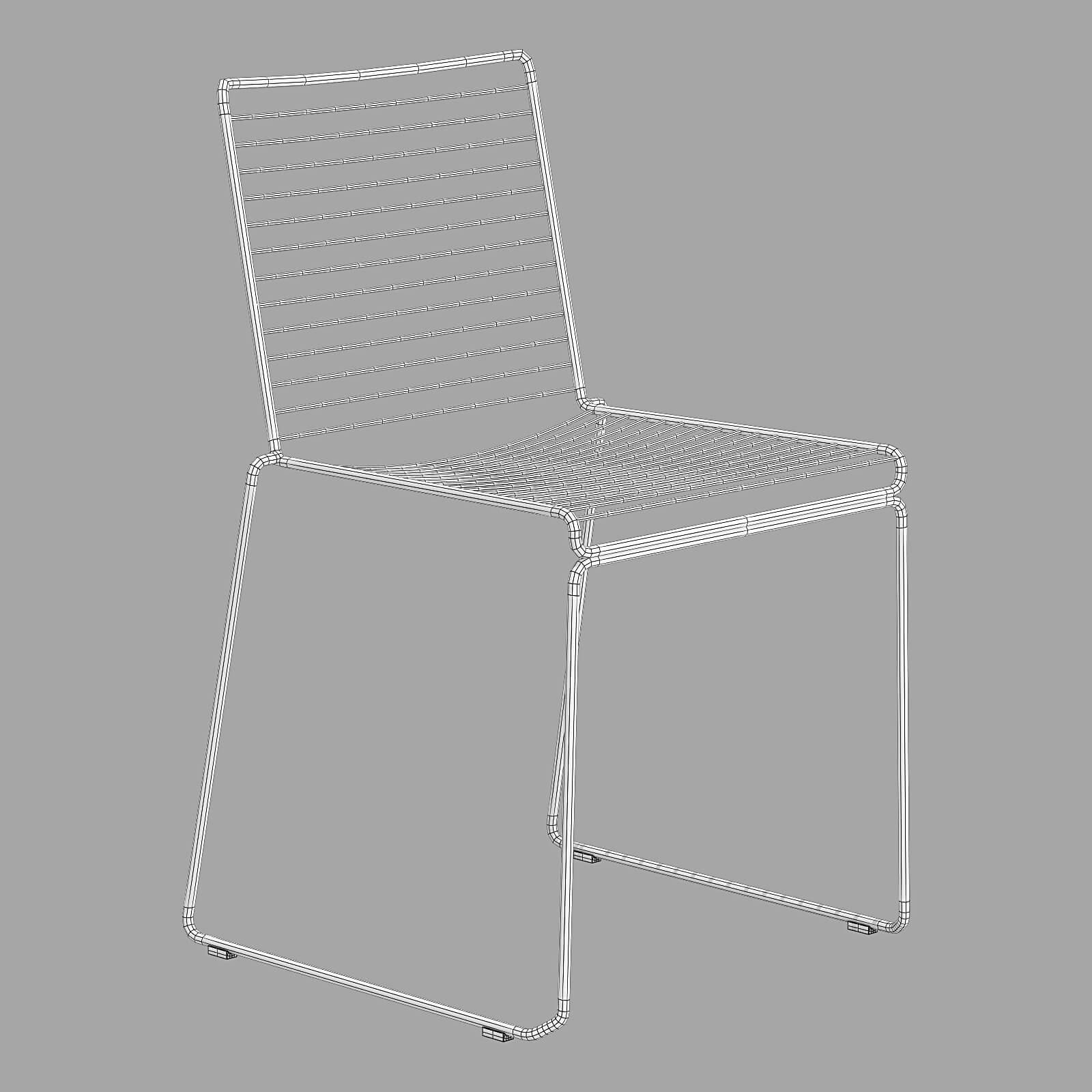 HAY Hee Dining Chair - 3D Model by sta_84