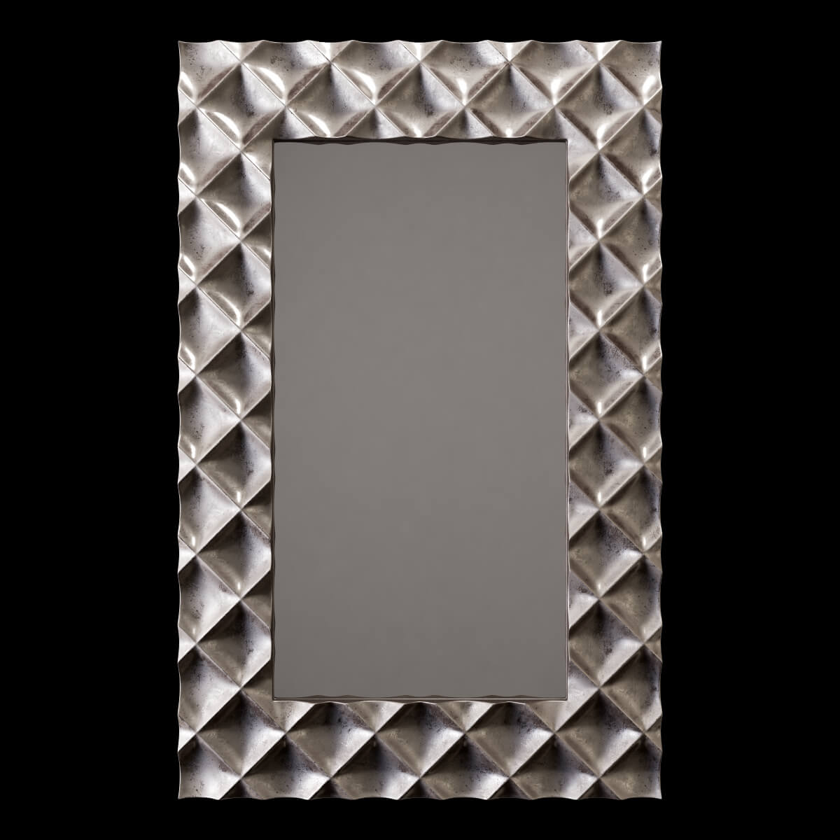 Howard Elliott Collection Krystal Bright Silver Mirror - 3D Model by sta_84