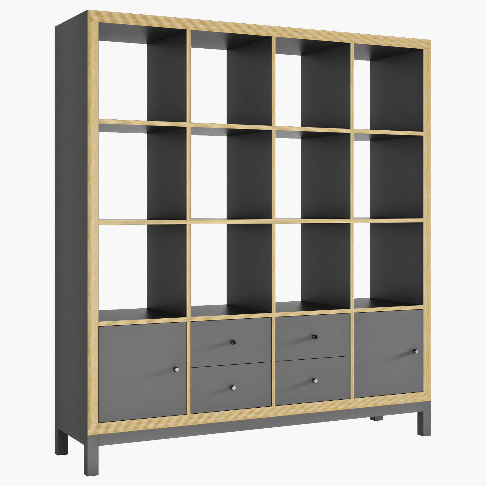 IKEA Kallax shelves - 3D Model by sta_84