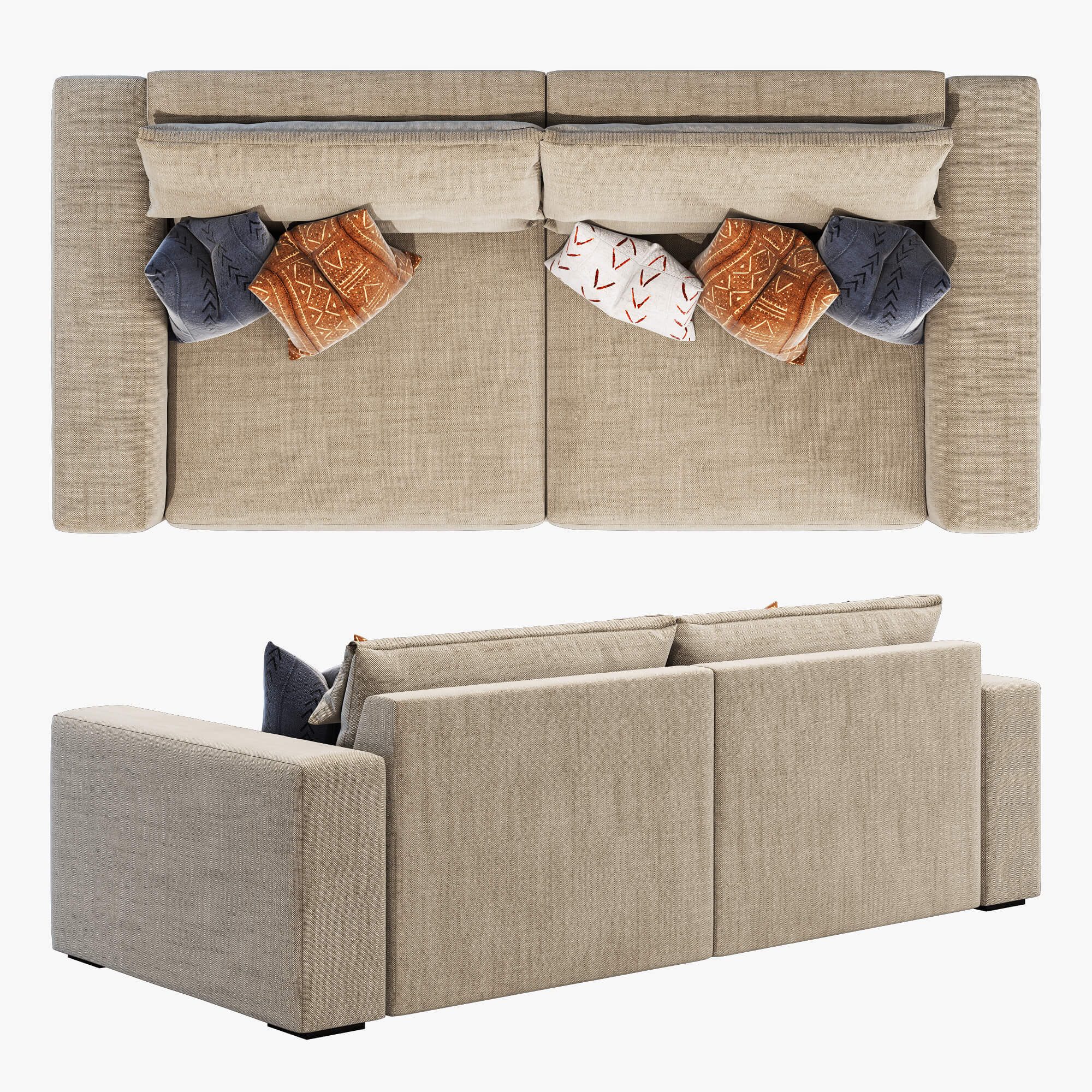 Interia Dante Sofa - 3D Model by sta_84