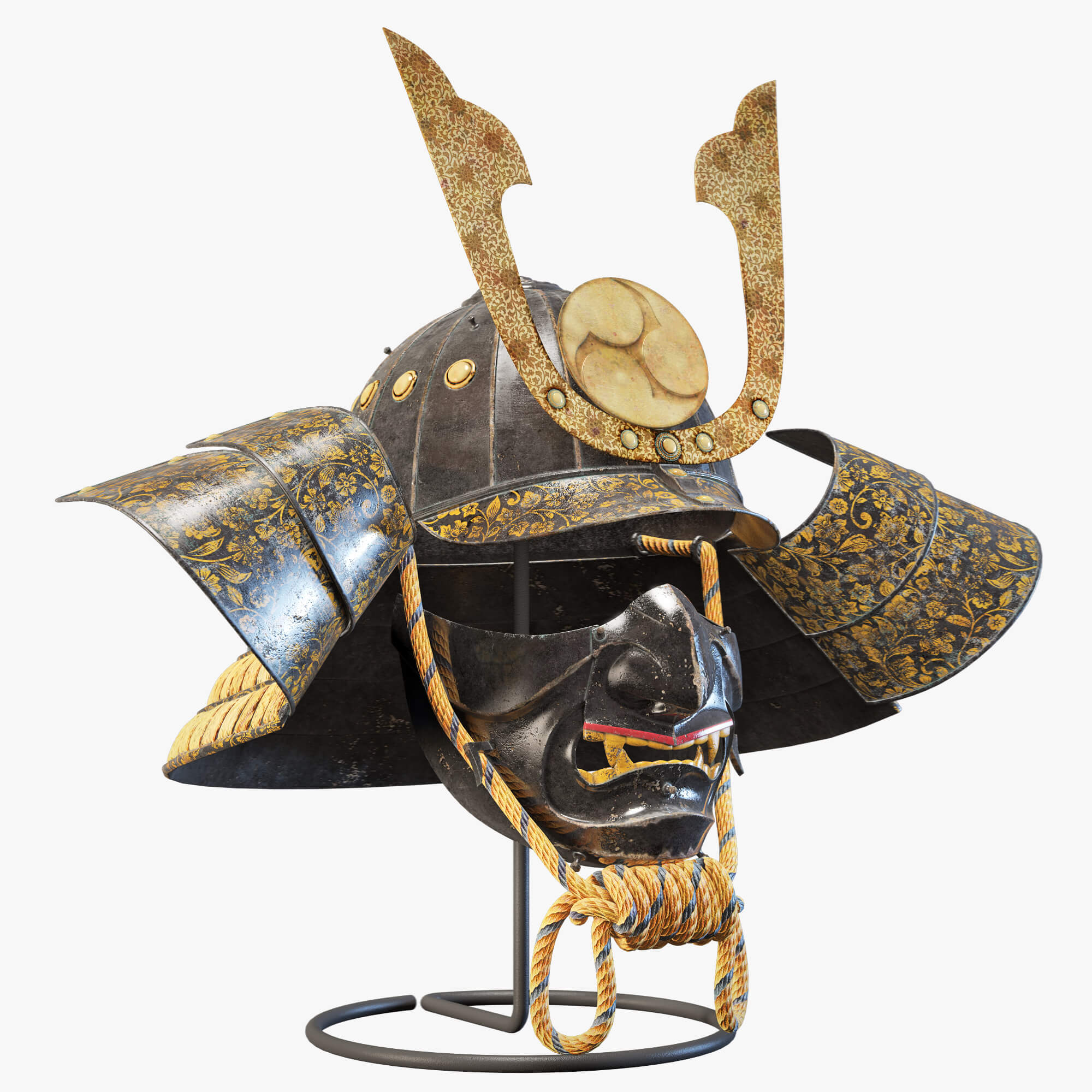 Kabuto Helmet - 3D Model by sta_84