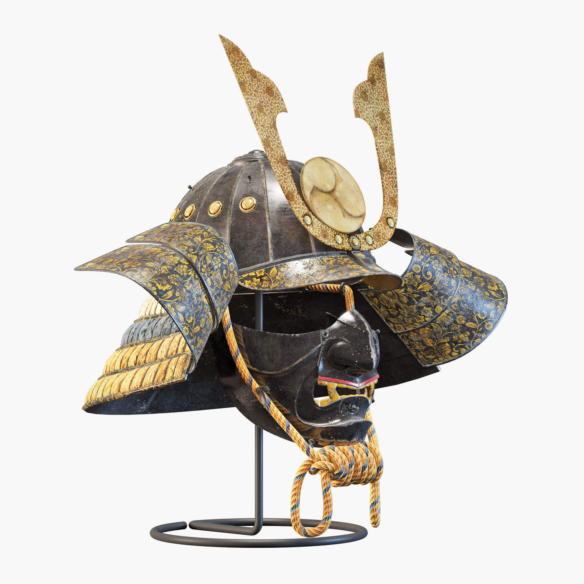 Kabuto Helmet - 3D Model by sta_84