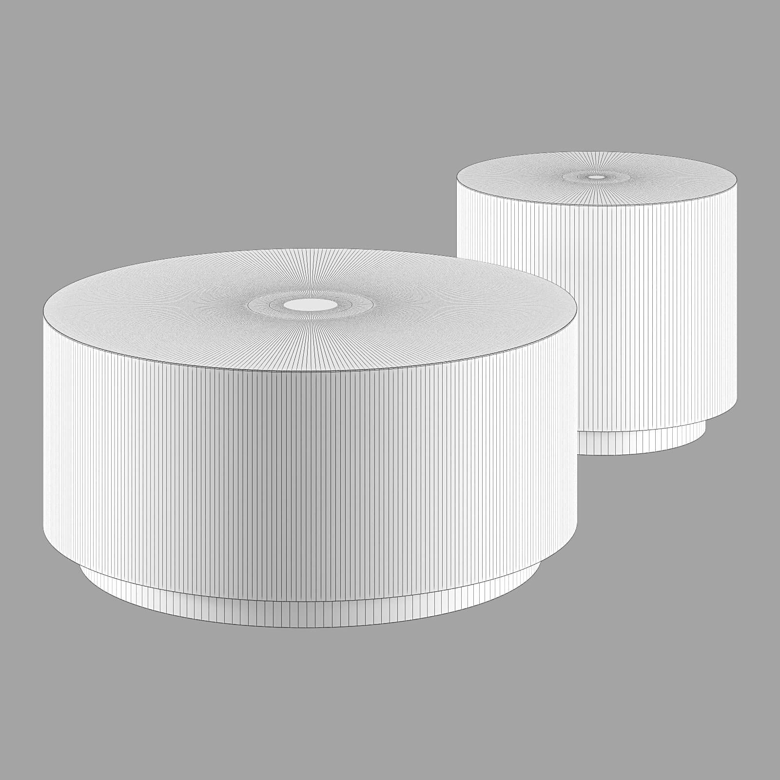 Kare Electra Coffee Tables - 3D Model by sta_84