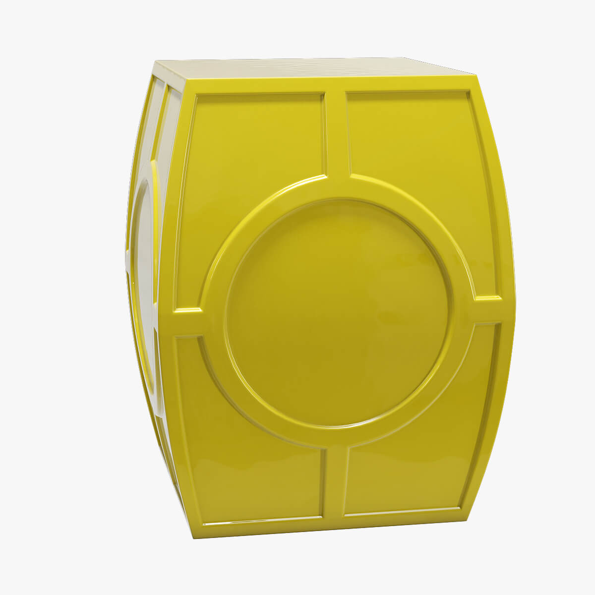 Kathy Kuo Home Oculus Garden Stool - 3D Model by sta_84