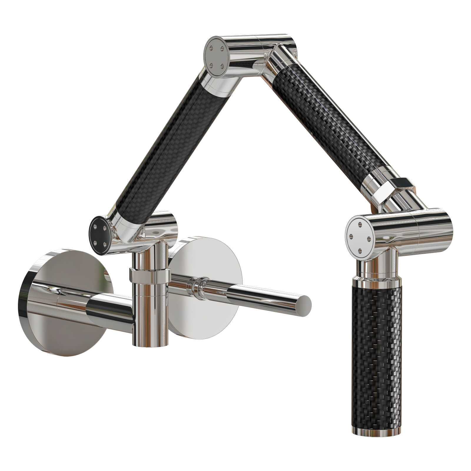 Kohler Karbon K-6228-C12-CP Tap 3D Model by sta_84