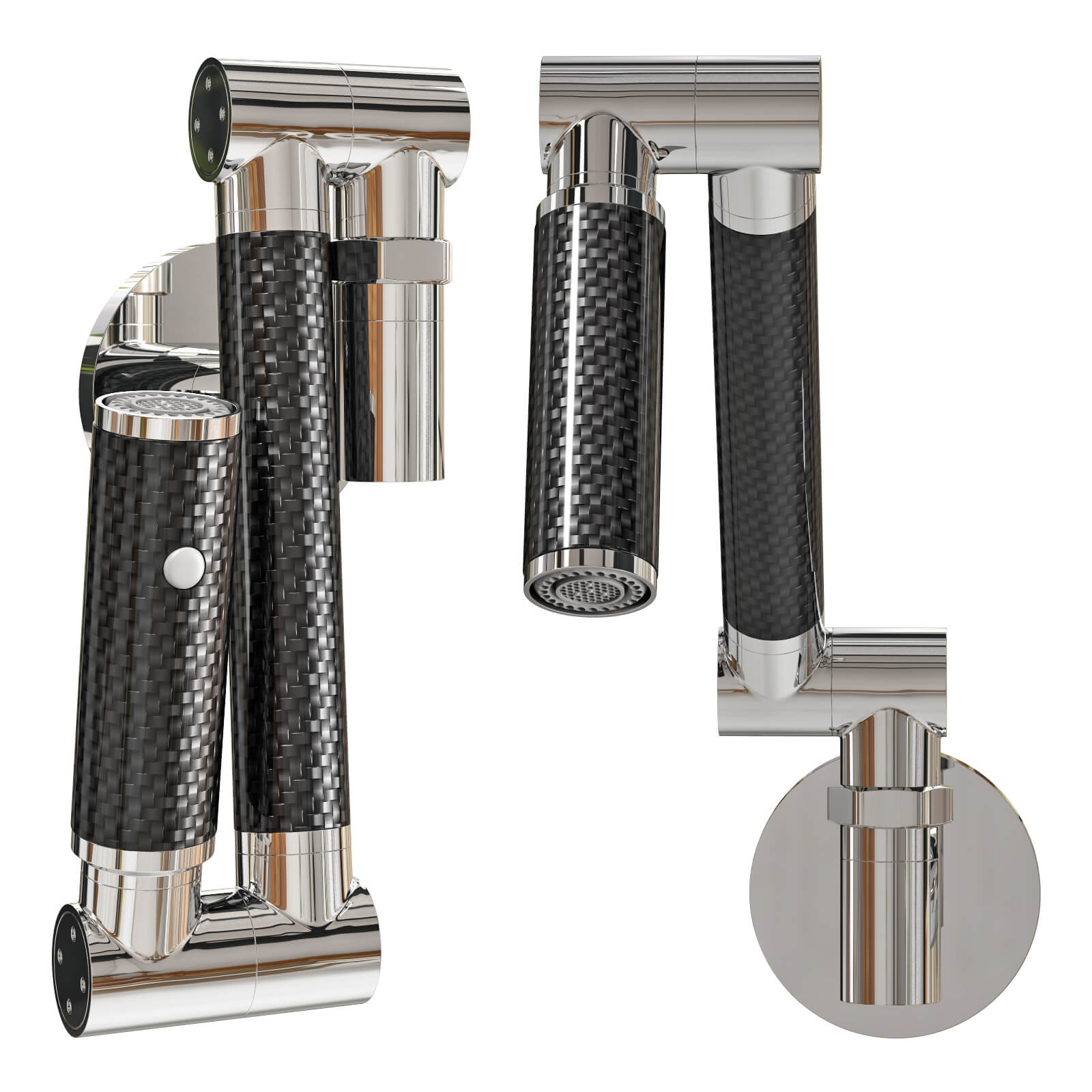 Kohler Karbon K-T6277-C12-CP Faucet 3D Model by sta_84