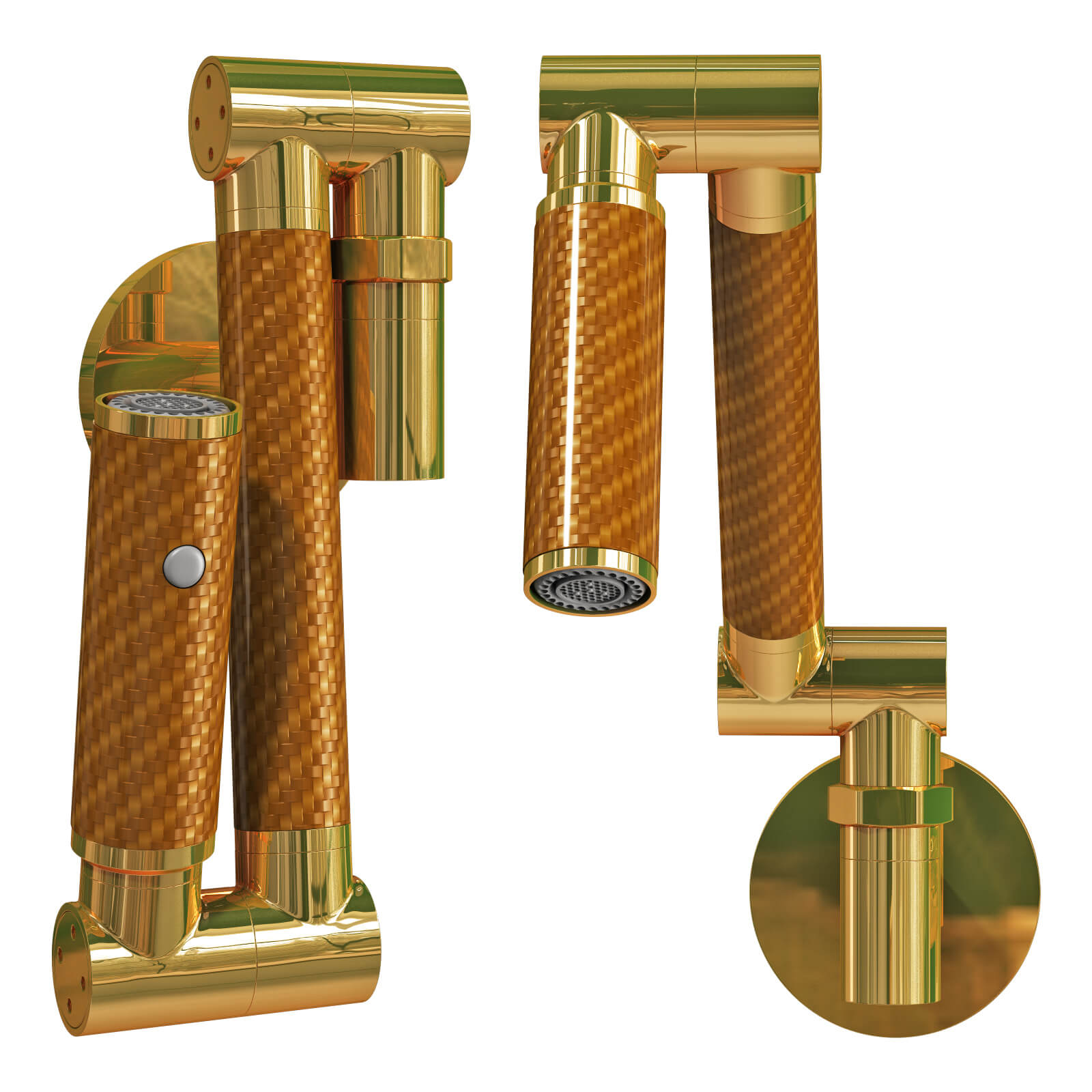 Kohler Karbon K-T6277-C12-CP Faucet 3D Model by sta_84