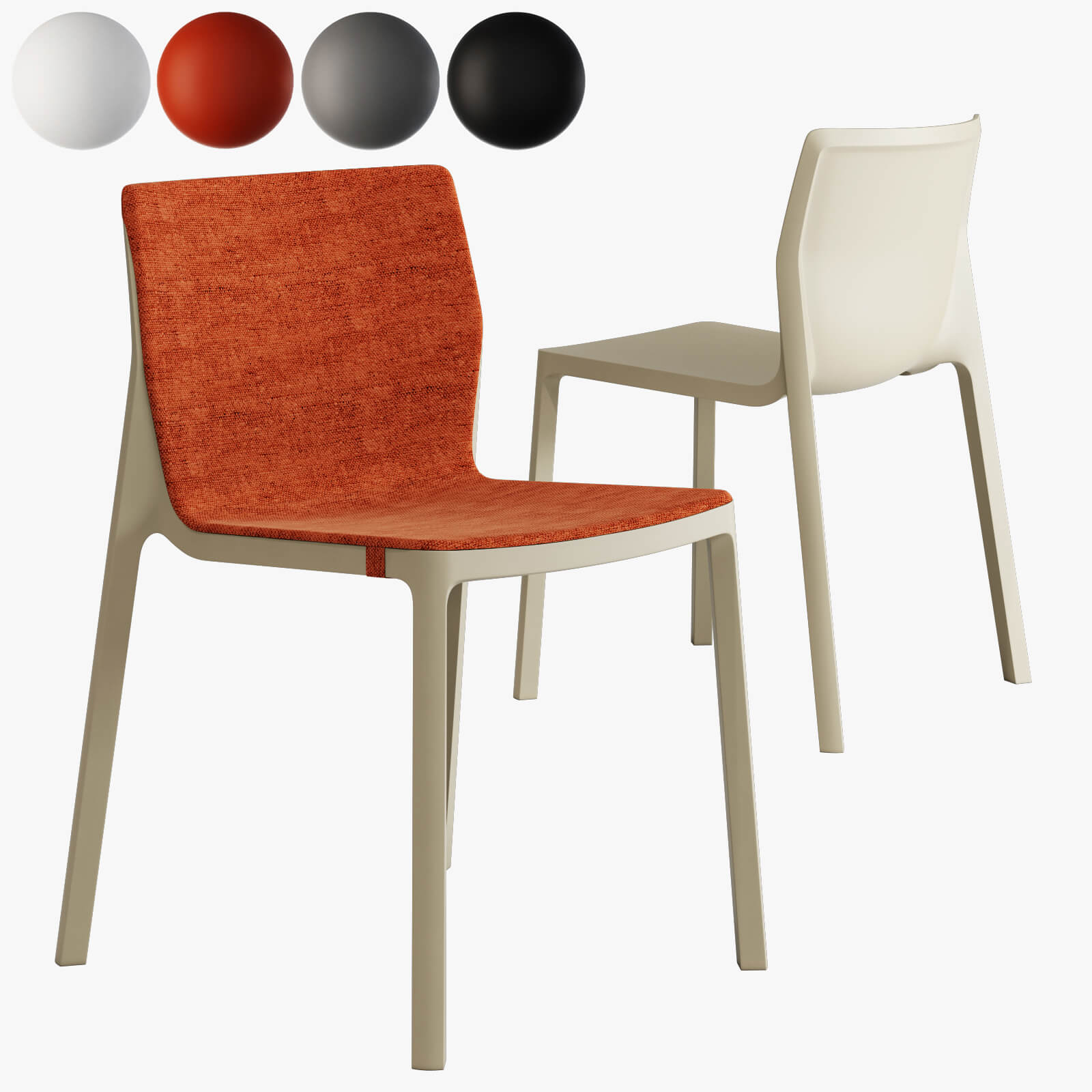 Kristalia LP Chair - 3D Model by sta_84