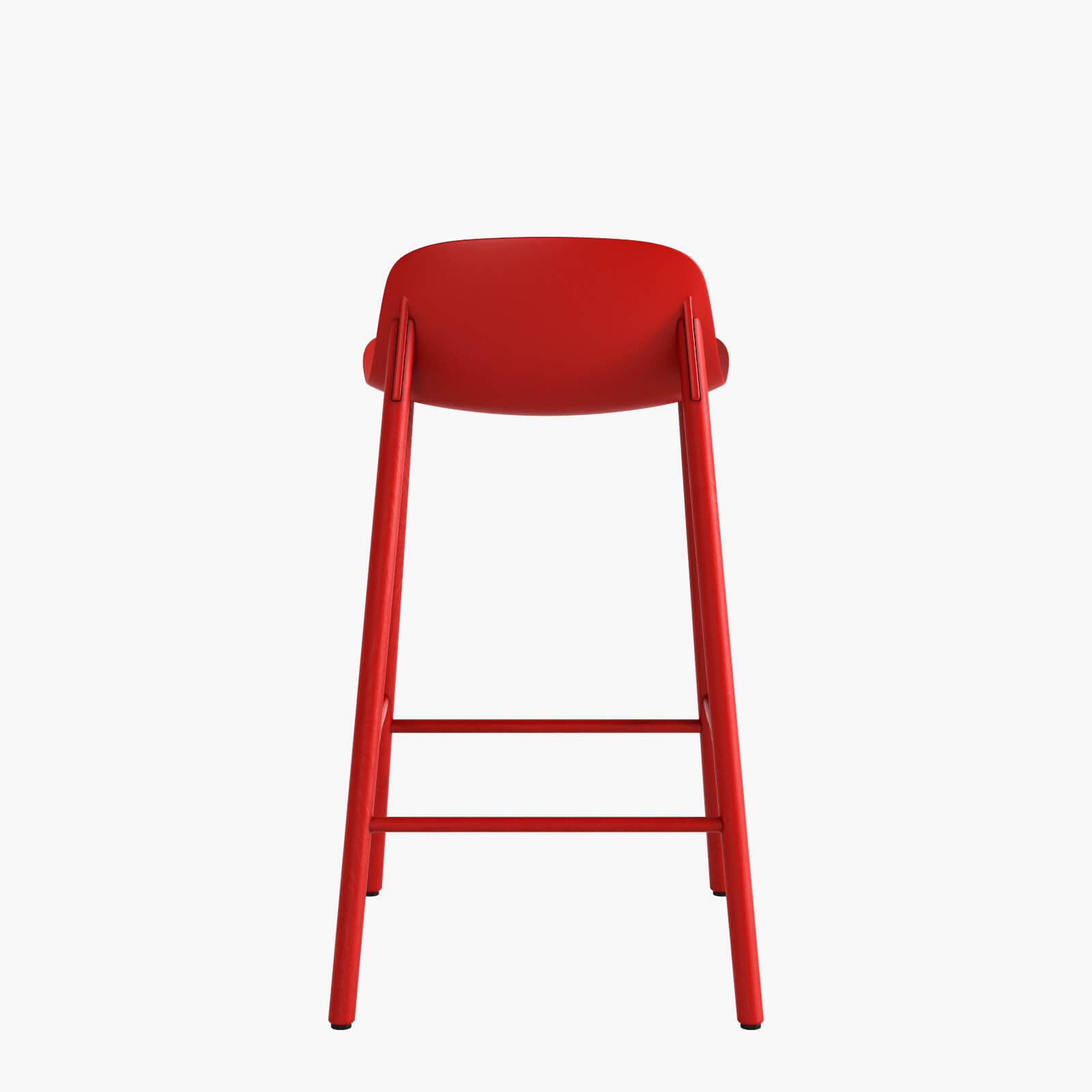 Kristalia Sharky Stool Wood - 3D Model by sta_84