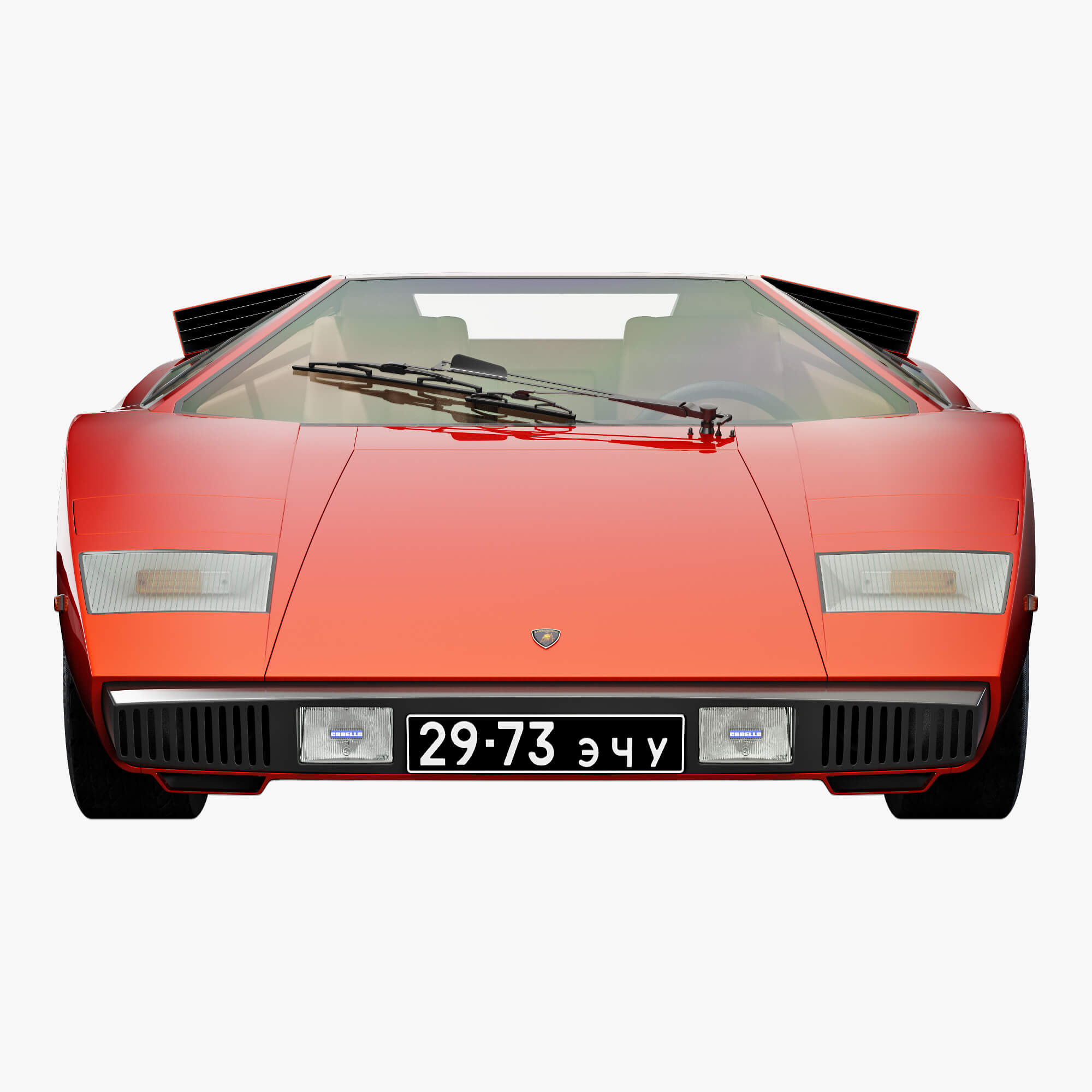 Lamborghini Countach LP400 - 3D Model by sta_84