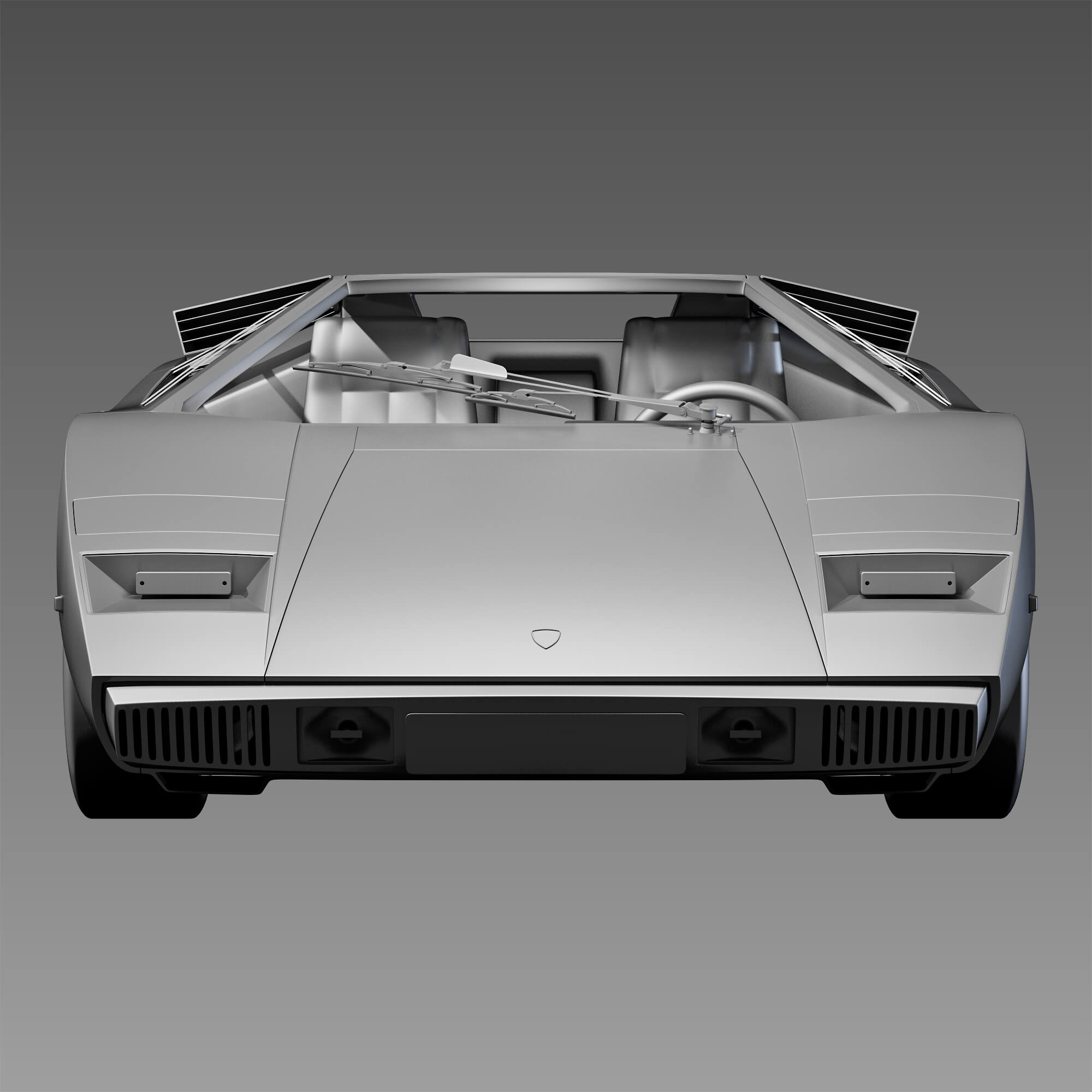 Lamborghini Countach LP400 - 3D Model by sta_84