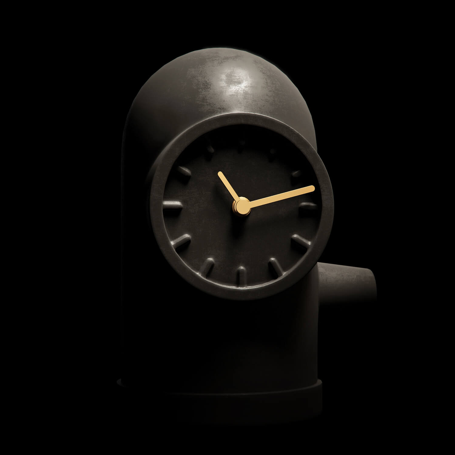 Leff Amsterdam Base Table Clock - 3D Model by sta_84