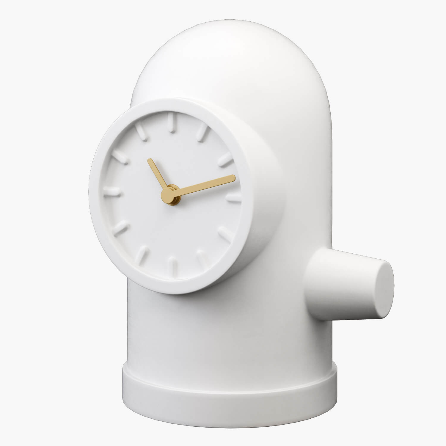 Leff Amsterdam Base Table Clock - 3D Model by sta_84