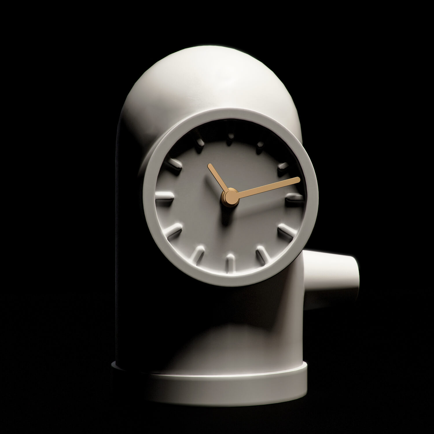 Leff Amsterdam Base Table Clock - 3D Model by sta_84