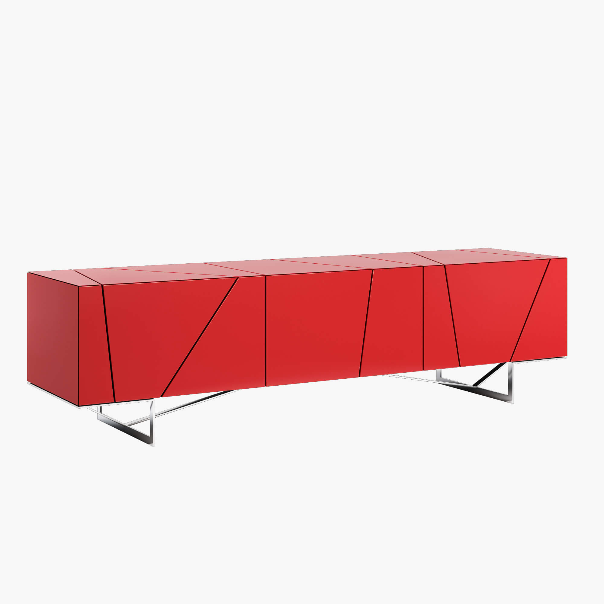 Ligne Roset Lines Sideboard - 3D Model by sta_84