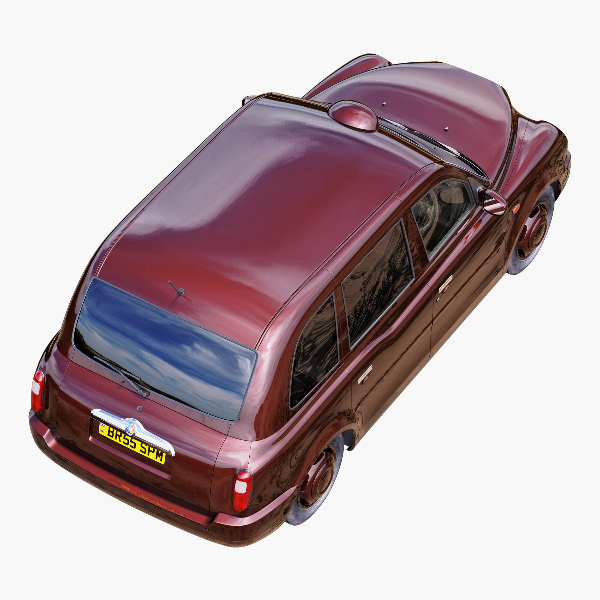 London Taxi Hackney Carriage TX4 - 3D Model by sta_84