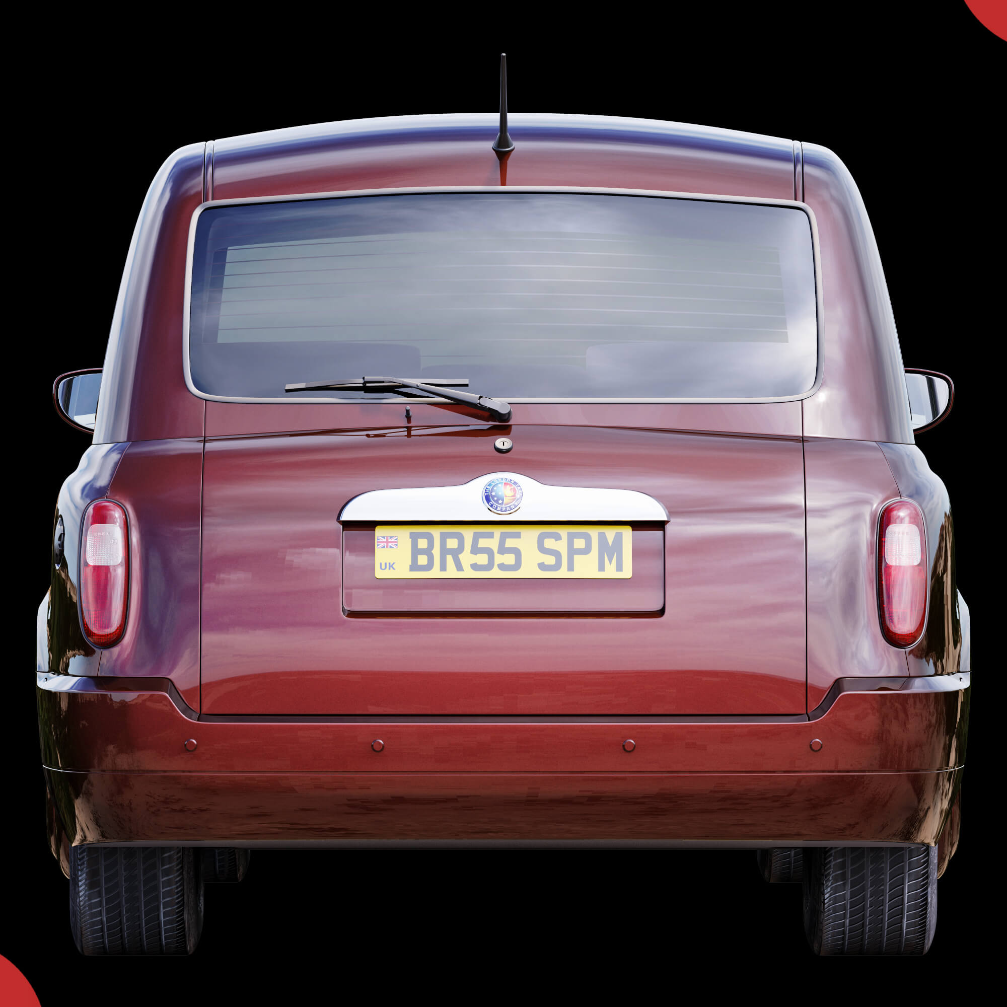 London Taxi Hackney Carriage TX4 - 3D Model by sta_84